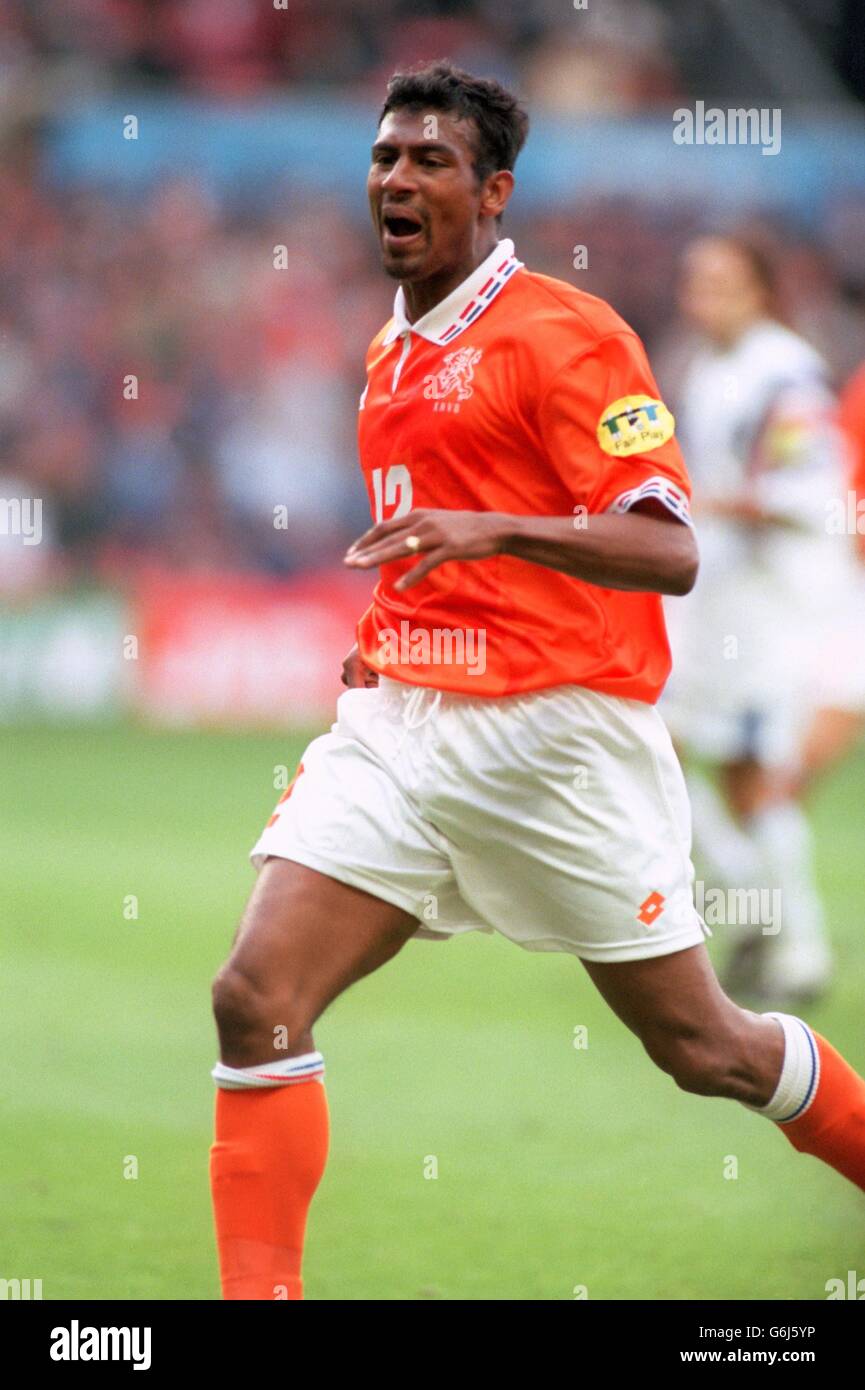 Soccer - European Championships 1996 - Quarter final - France v Holland ...