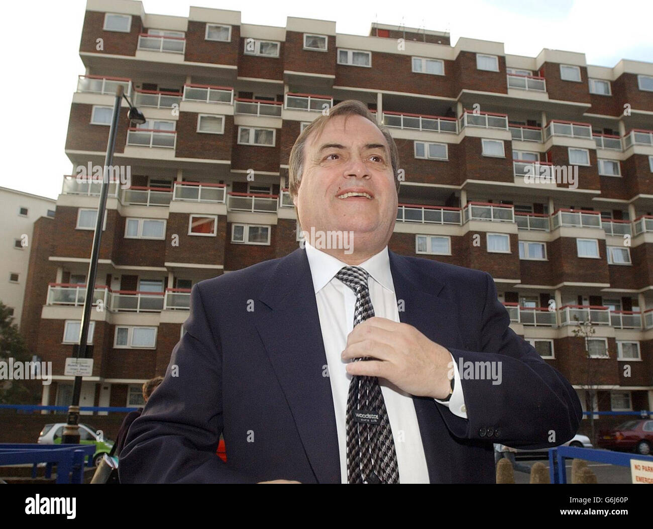 Deputy Prime Minister John Prescott arrives at the Abbots Manor Estate ...
