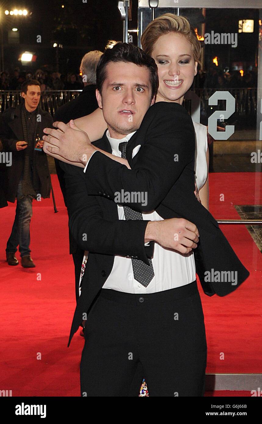 "The Hunger Games: Catching Fire" Premiere - London Stock Photo - Alamy