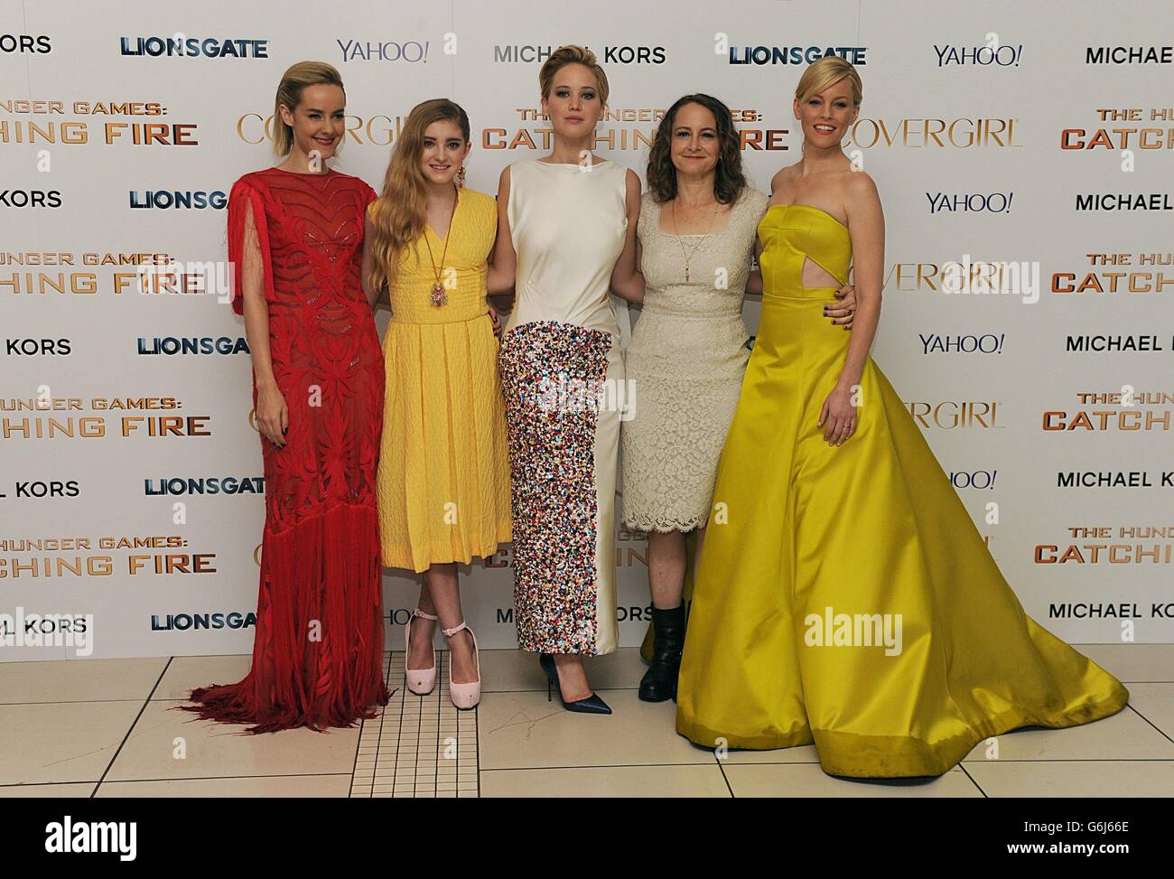 "The Hunger Games: Catching Fire" Premiere - London Stock Photo - Alamy