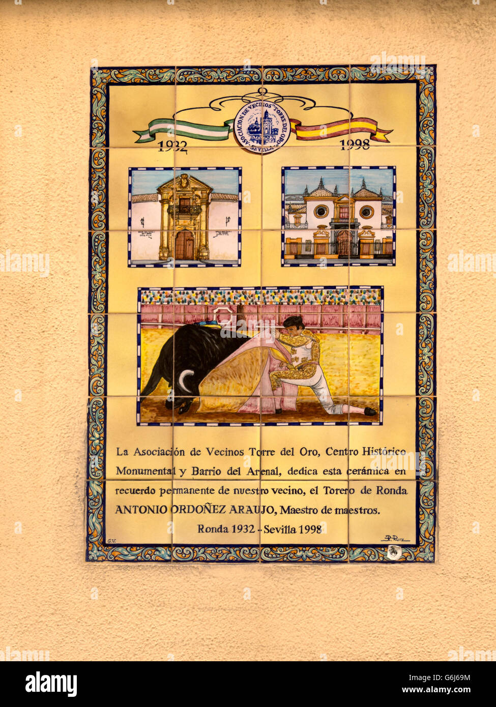 Ceramic Tile Plaque High Resolution Stock Photography and Images - Alamy