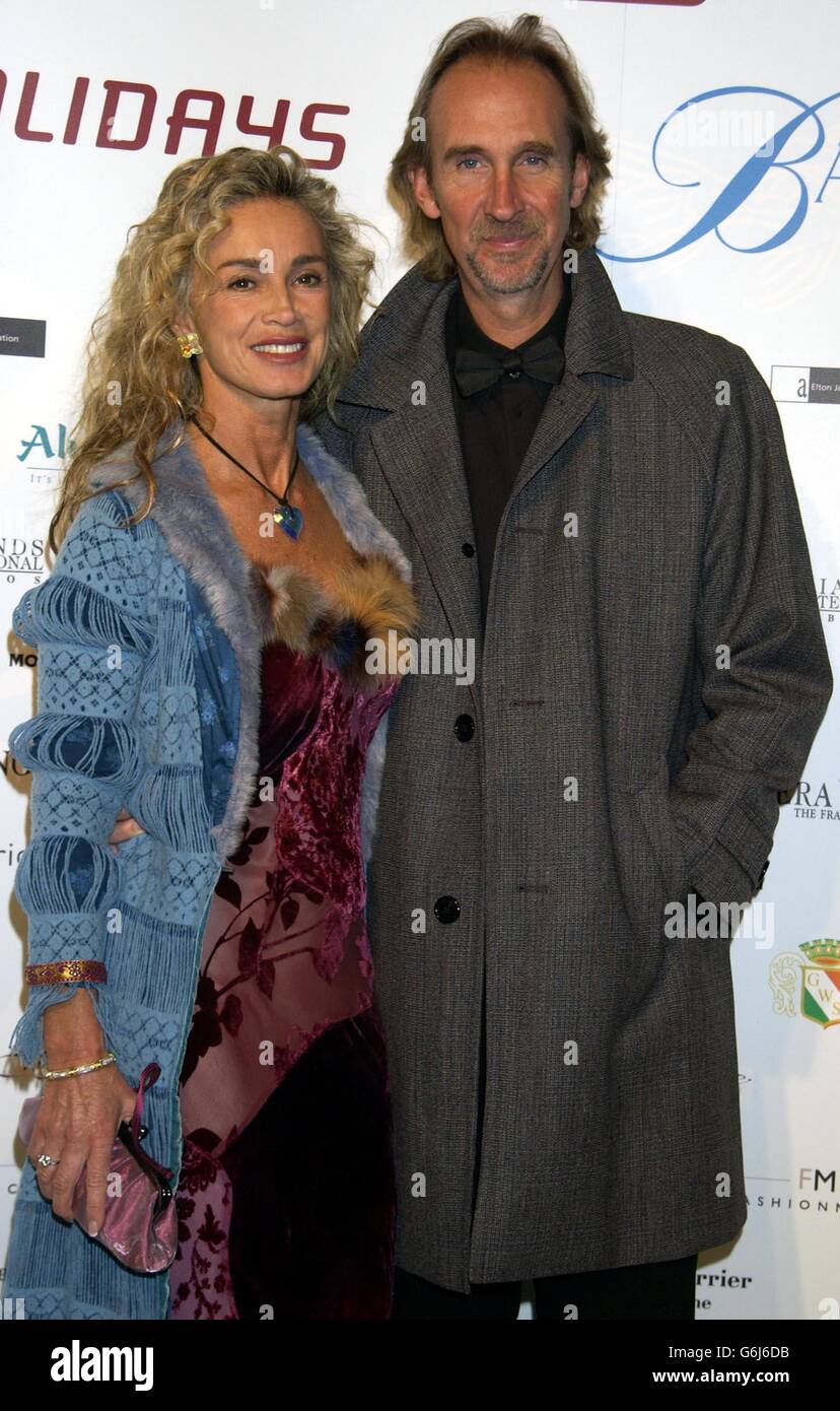 Mike and Angie Rutherford at Passions Of Barbados Ball Stock Photo - Alamy