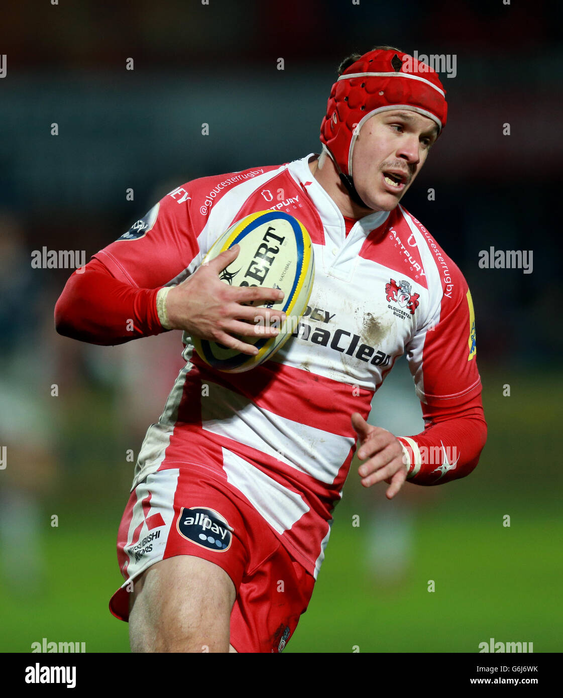 Gloucester's Rob Cook during an International Friendly at Kingsholm ...