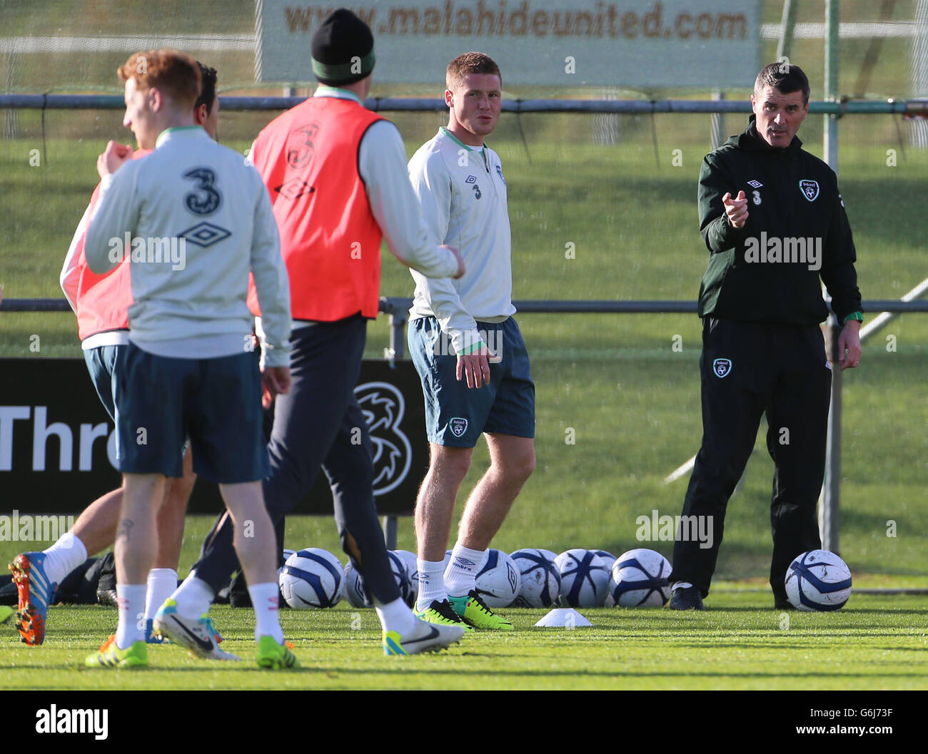 Republic of ireland assistant manager roy keane hi-res stock ...