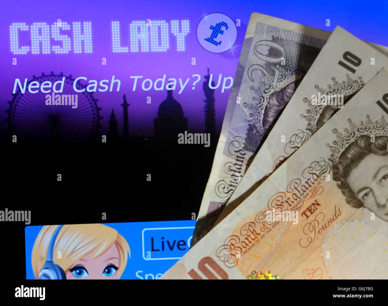Money lending website page hi-res stock photography and images - Alamy