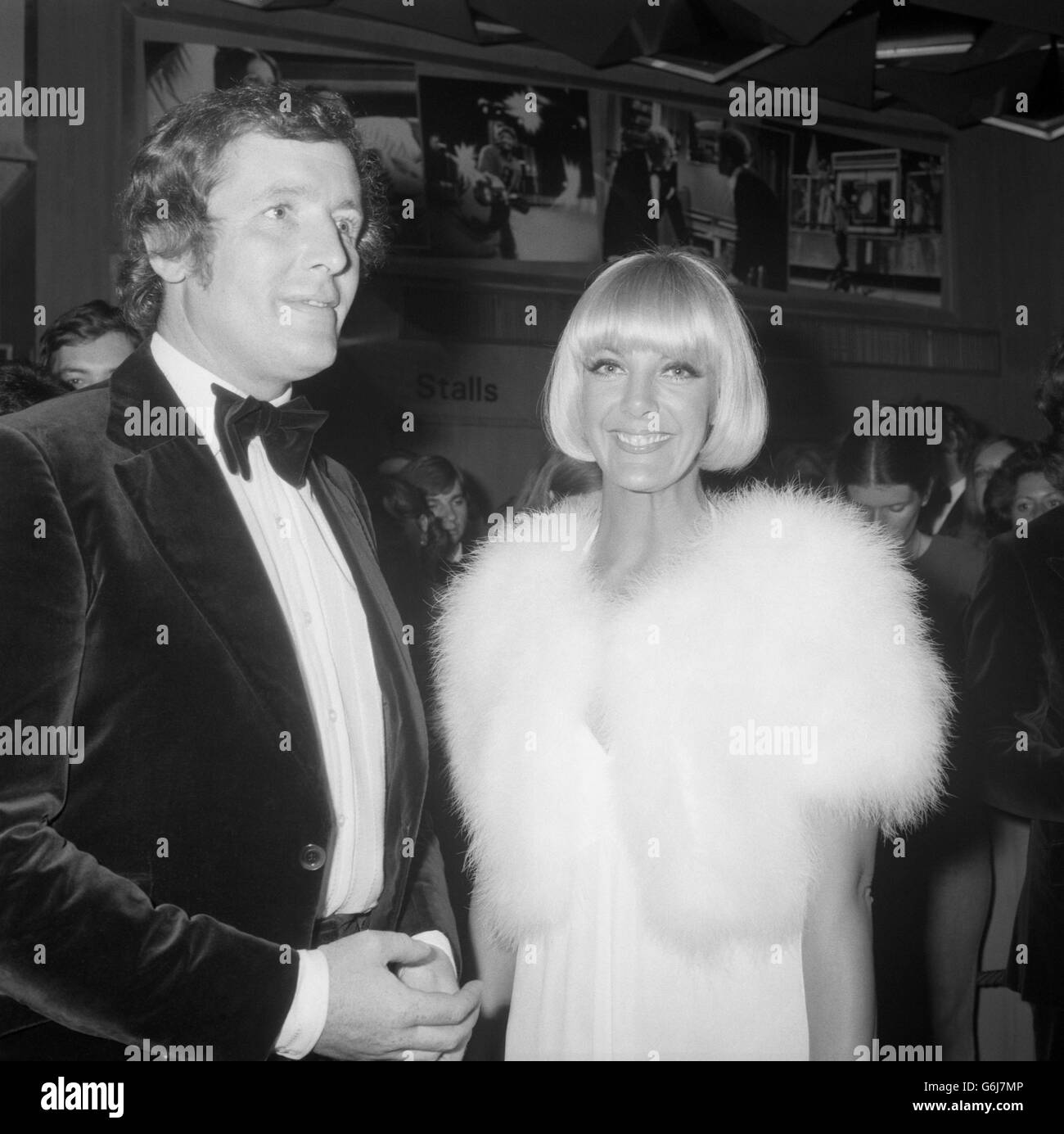Actress Aimi MacDonald and Barry Paylin at the Gala Premiere of ...