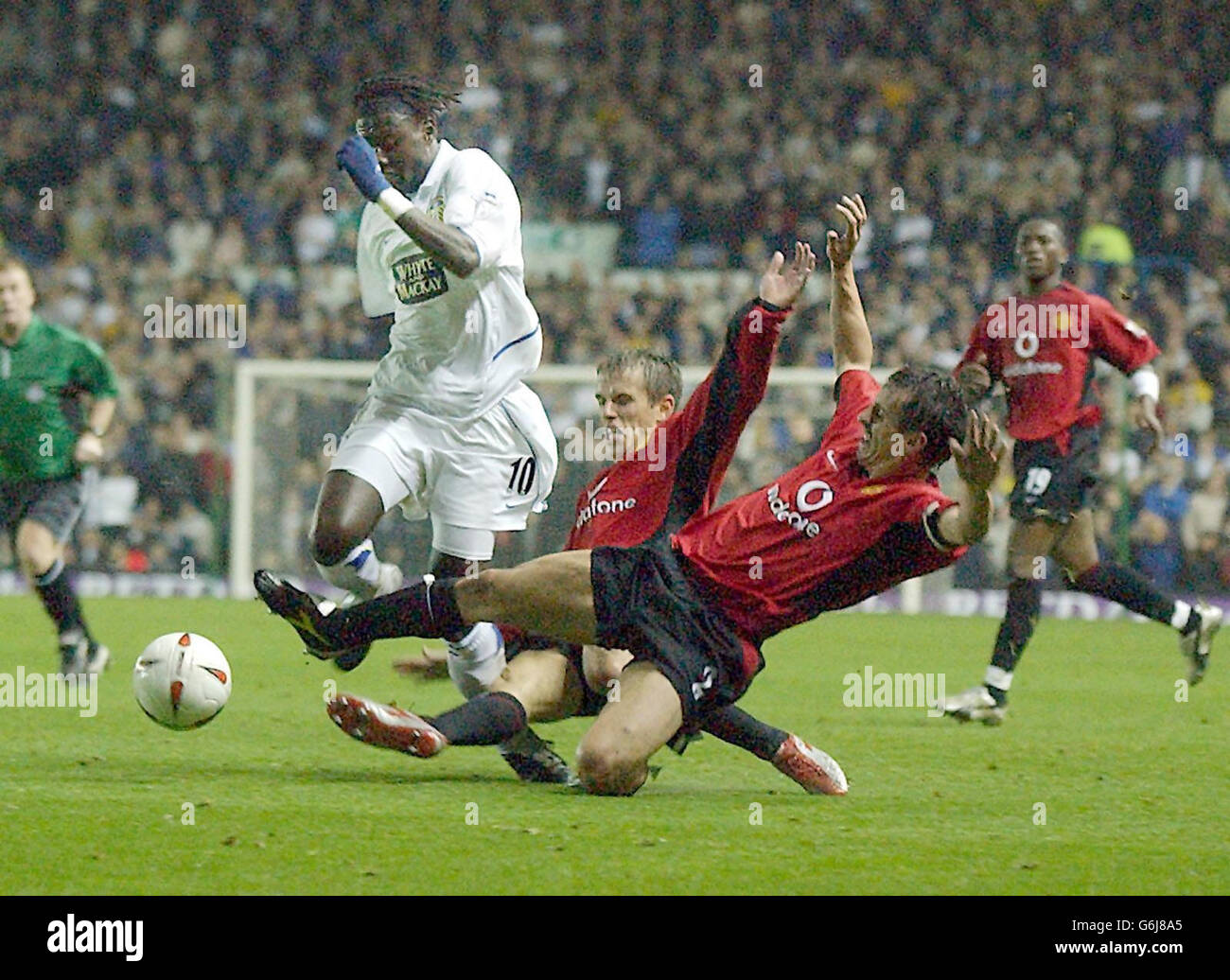 Leeds v Manchester United Stock Photo - Alamy