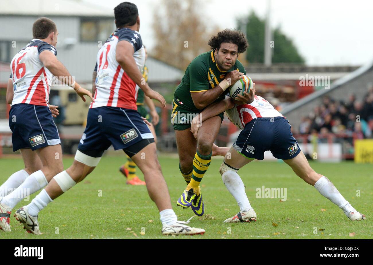Rugby League - World Cup 2013 - Quarter Final - Australia v USA ...