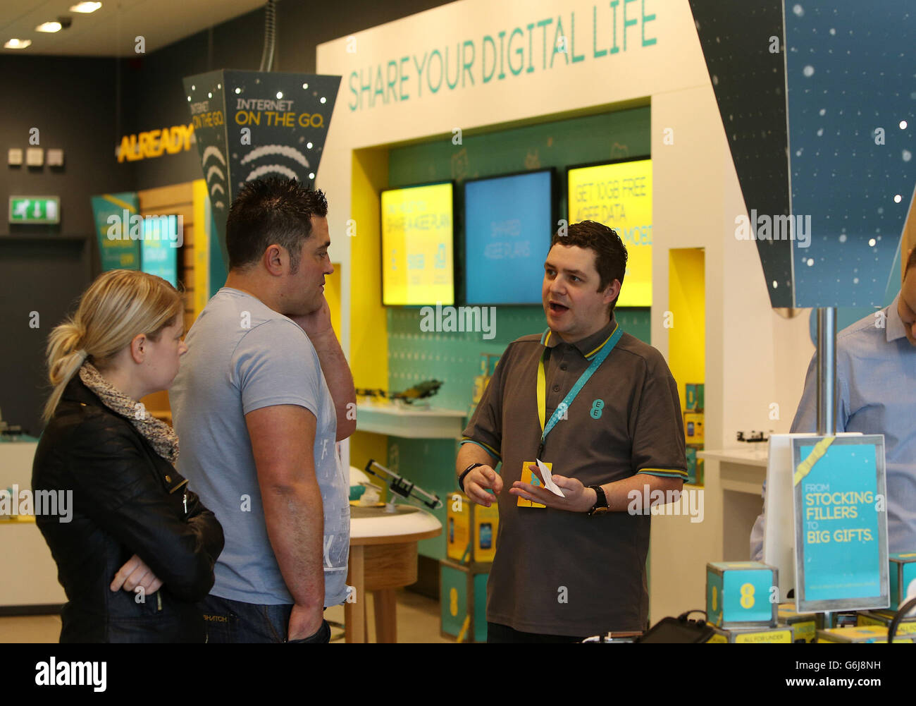 New branch ee team valley retail park in gateshead hi-res stock ...