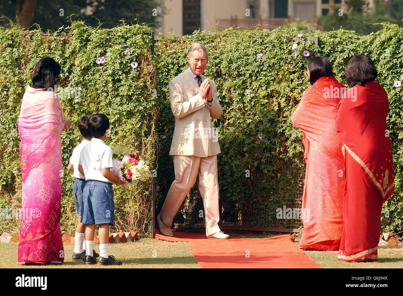 ROYAL India Visit Stock Photo - Alamy