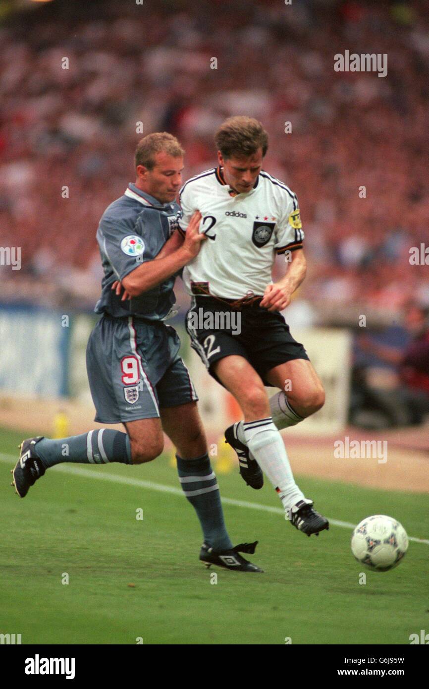 Euro 96. Semi Final. England V Germany. Soccer Stock Photo - Alamy