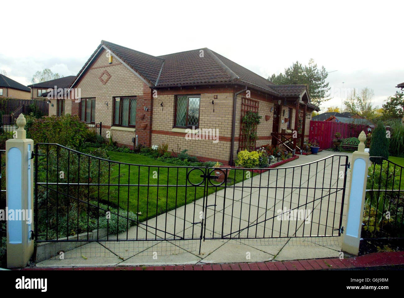 The home of Don Rennie in Kings James Court, Runcorn. Mr Rennie, 73 ...