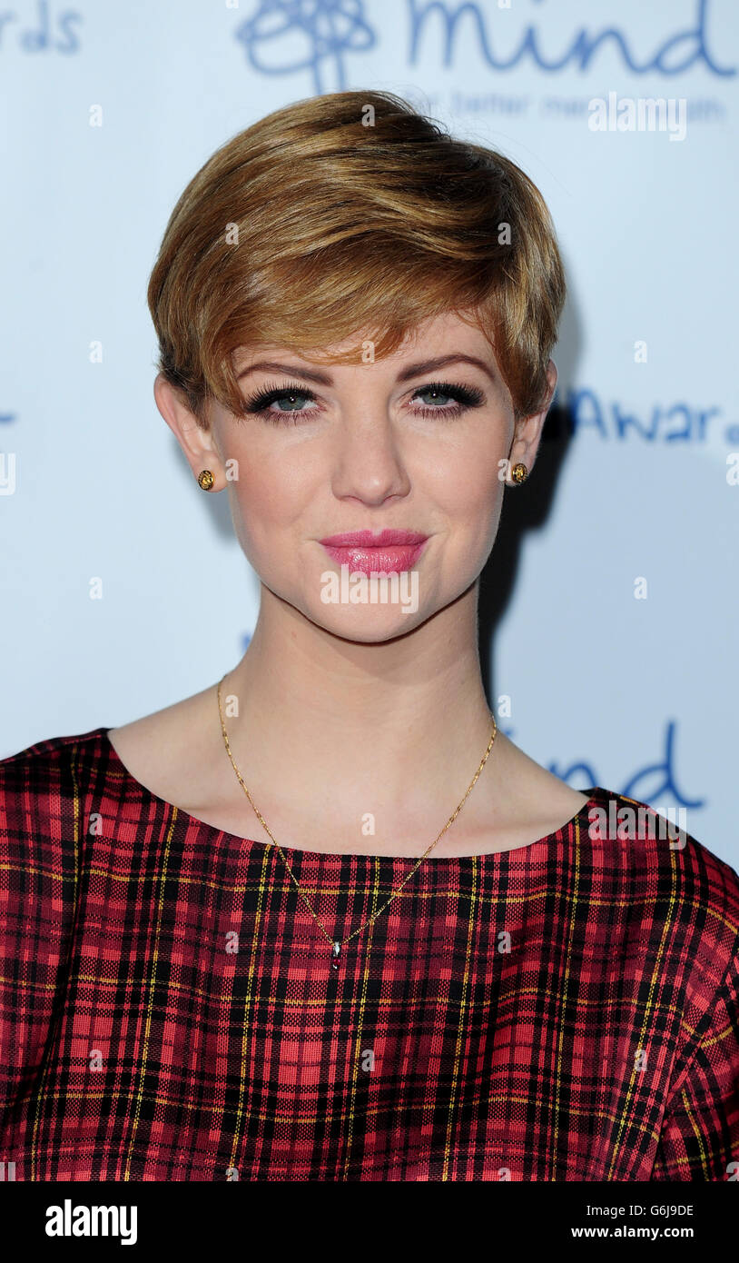 Lucy Dixon attending the Mind Media Awards at the BFI in London Stock Photo - Alamy