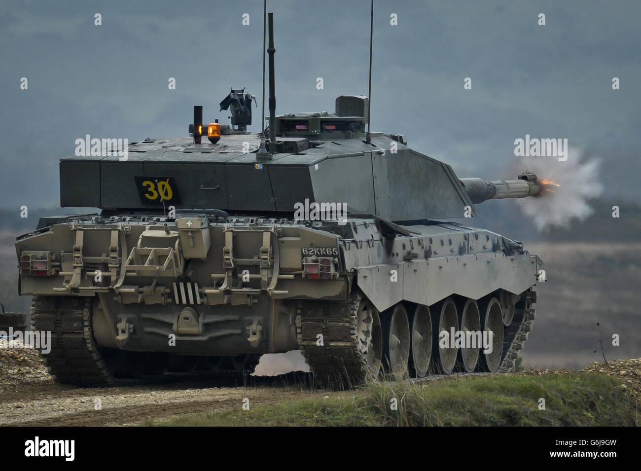 Challenger 2 Main Battle Tank Stock - Dorset Stock Photo - Alamy