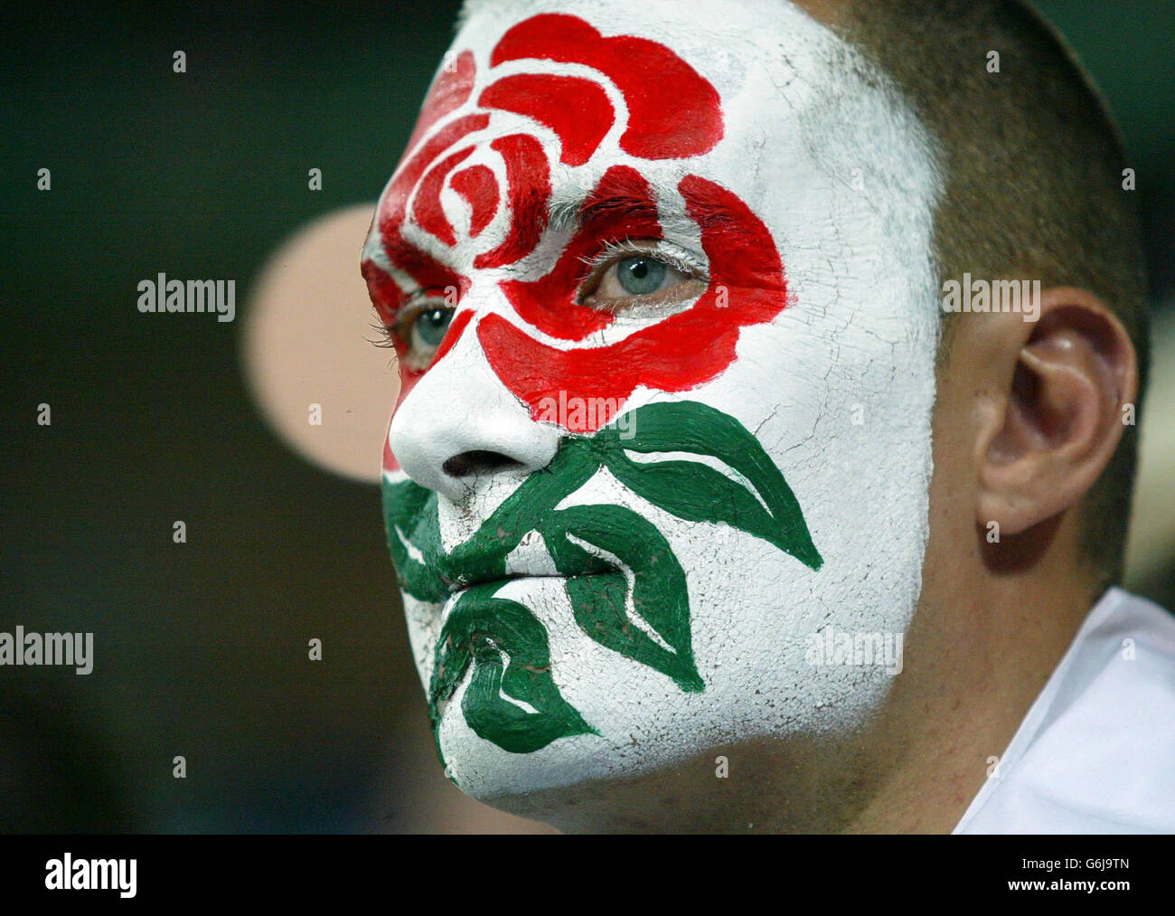 Rugby union rwc2003 action face paint hi-res stock photography and ...