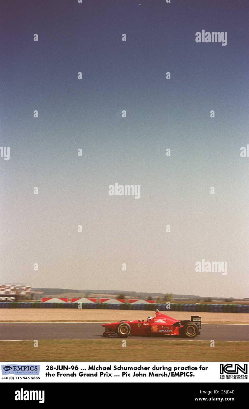 Motor Racing ... French Grand Prix Stock Photo - Alamy