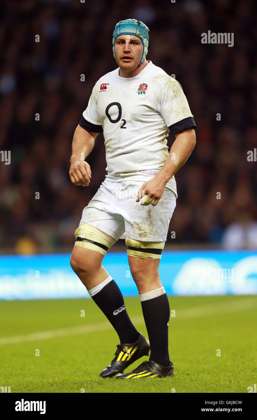 England's Ben Morgan during the QBE International at Twickenham Stadium ...