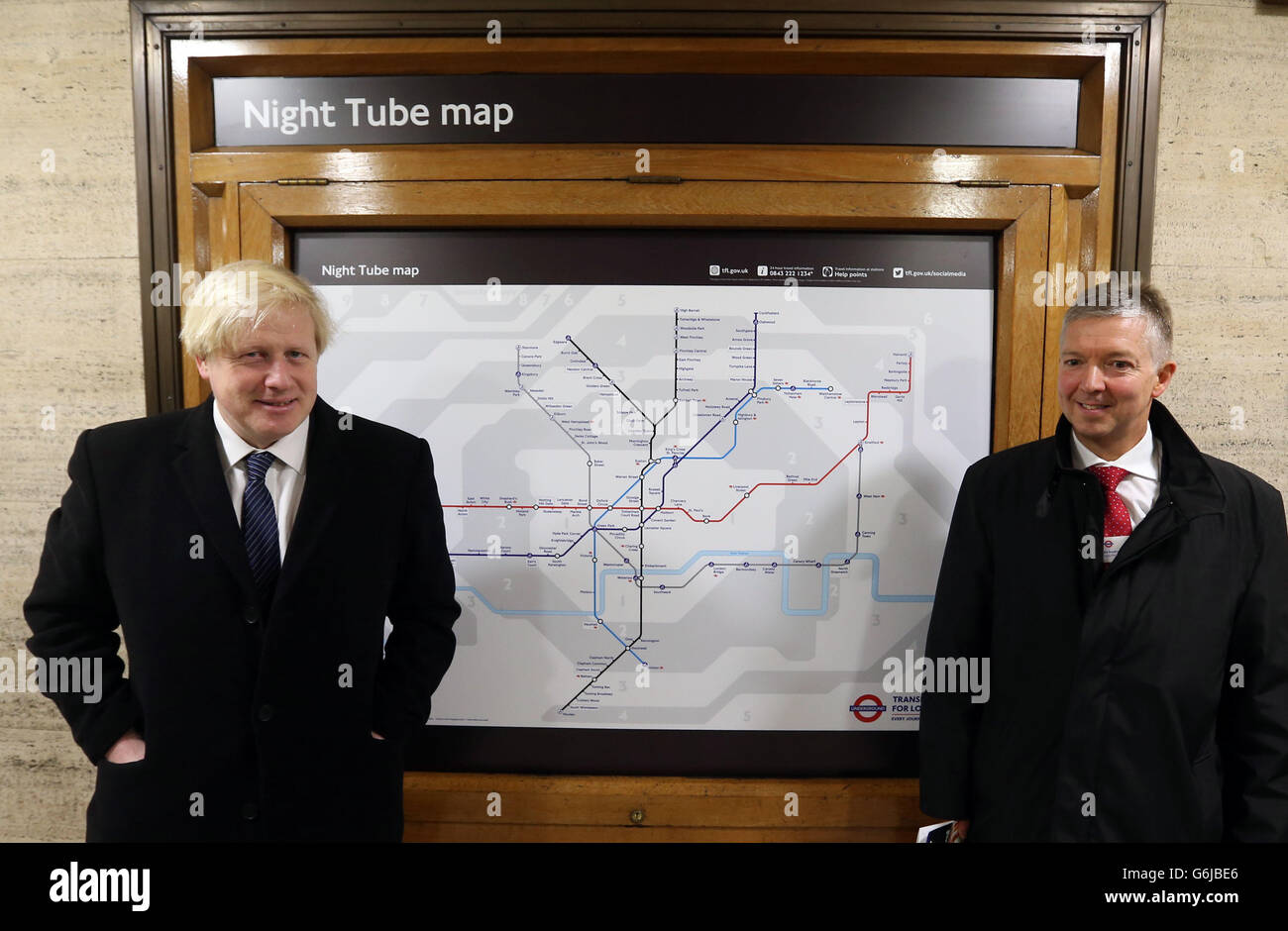 Changes to Tube services Stock Photo - Alamy