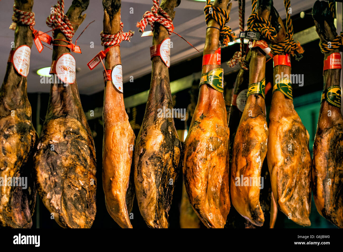 Hanging Hams High Resolution Stock Photography and Images - Alamy