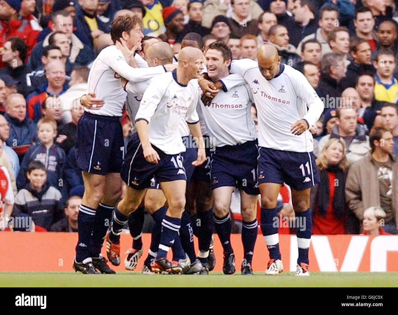 Tottenham goal against arsenal hi-res stock photography and images - Alamy