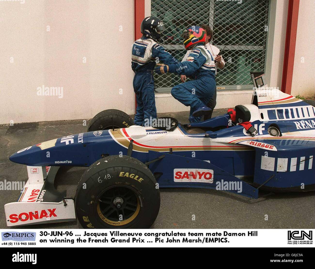 Motor Racing ... French Grand Prix Stock Photo - Alamy