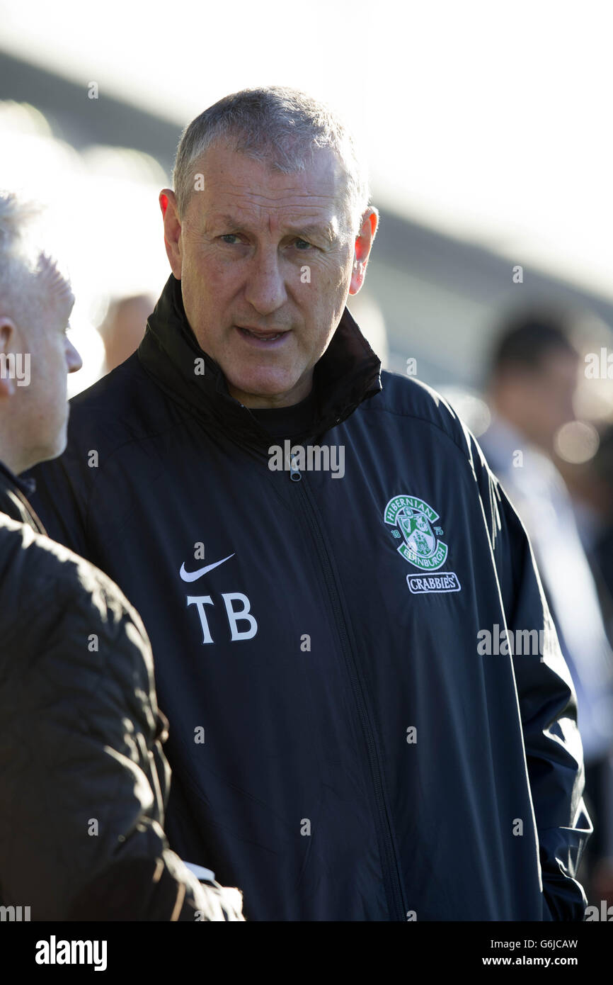 New Hibernian manager Terry Butcher before the Scottish Premiership ...