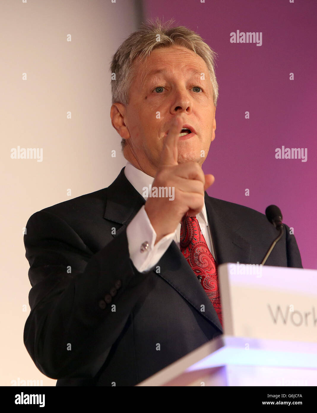 DUP annual conference Stock Photo - Alamy