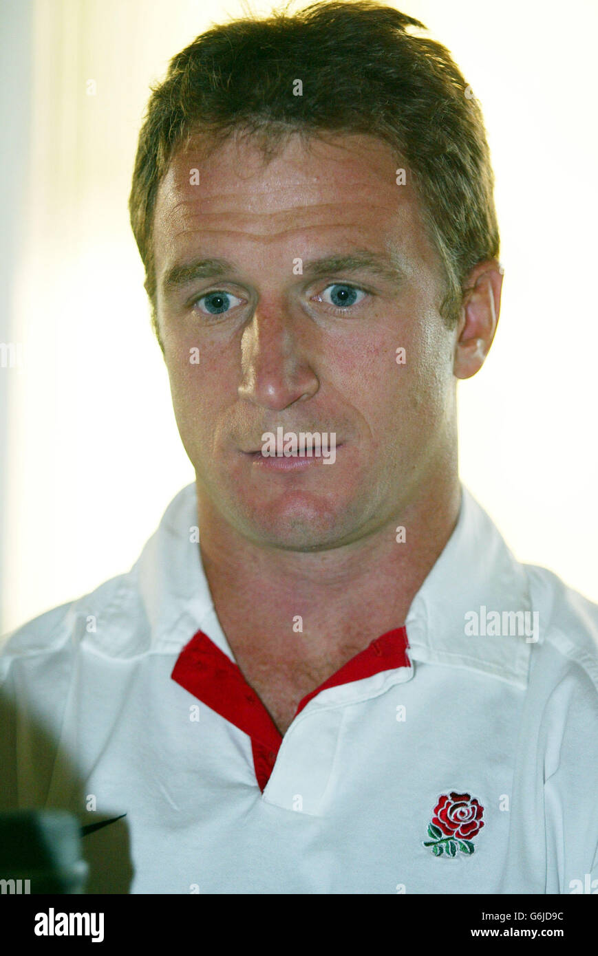 Rugby Union Training Mike Catt High Resolution Stock Photography and ...