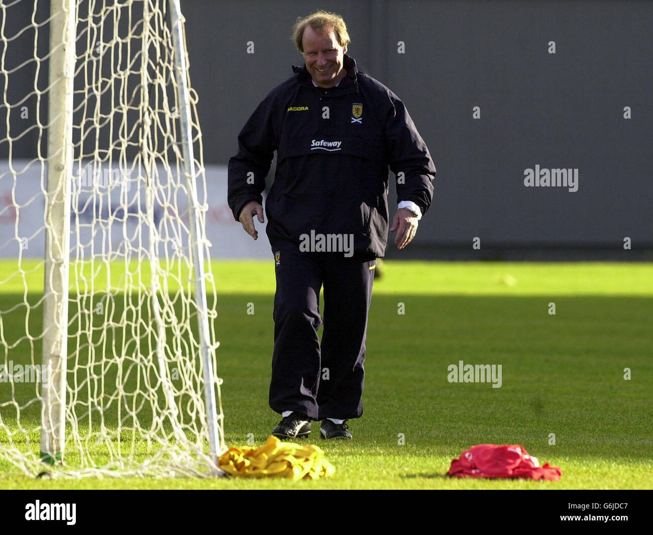 Scotland training session Stock Photo - Alamy