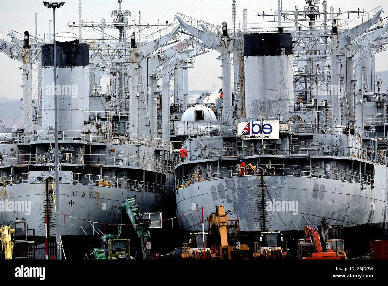 The second vessel in a fleet of controversial former US Navy "ghost ...