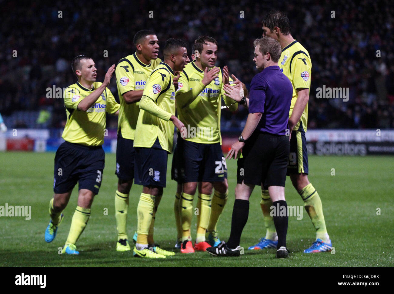 Sent off protest football hi-res stock photography and images - Alamy