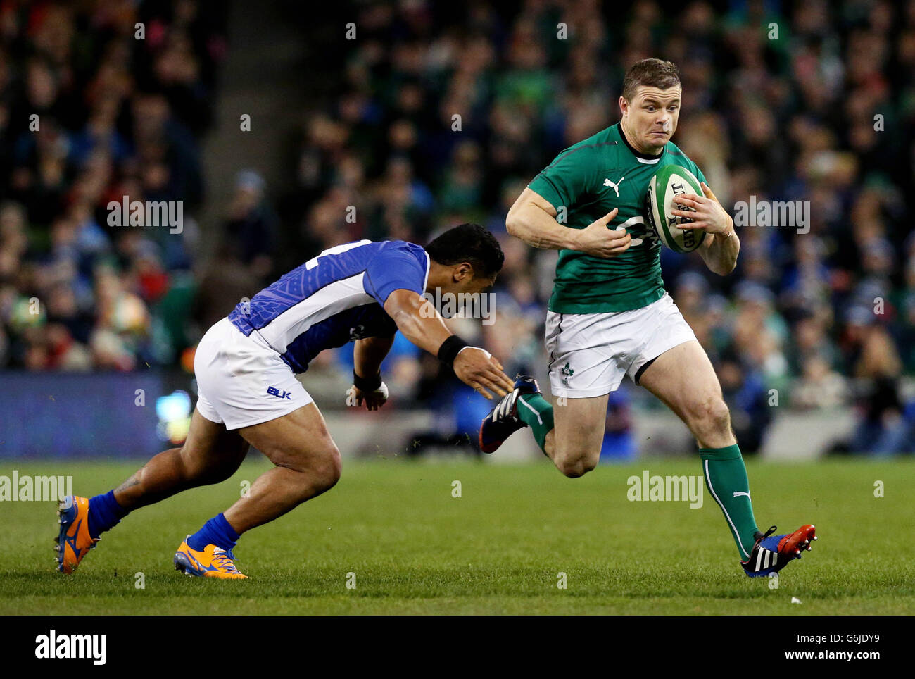 Rugby Union - Guinness Series 2013 - Ireland v Samoa - Aviva Stadium ...