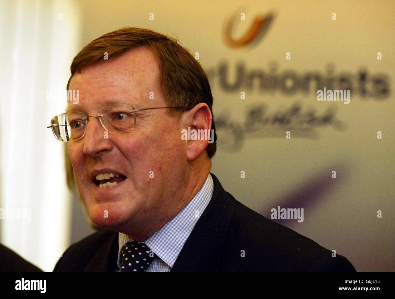 David Trimble IRA Decommissioning Weapons Stock Photo - Alamy