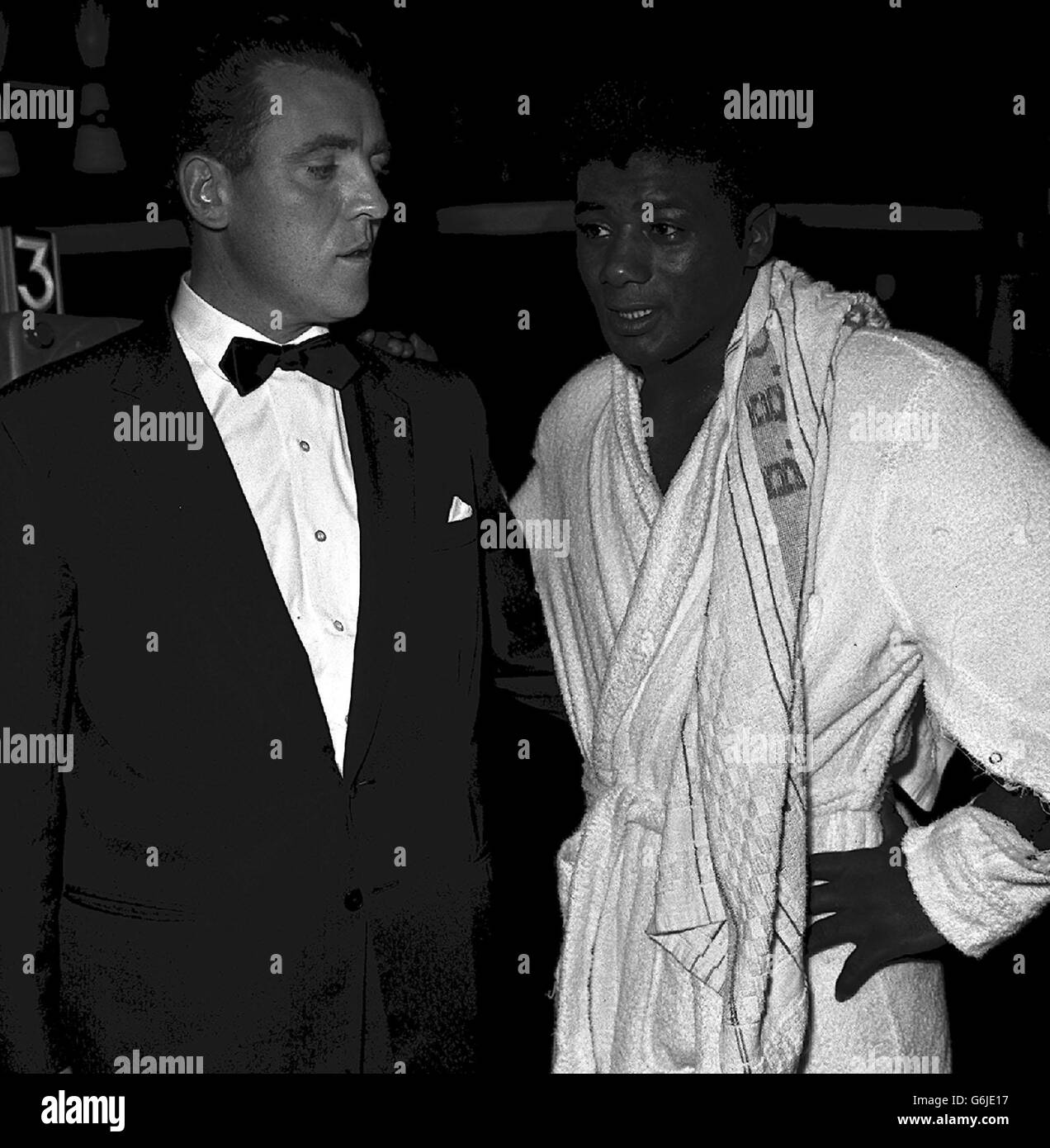 Sporting Chat. Floyd Patterson, World Heavyweight Champion, talks with ...