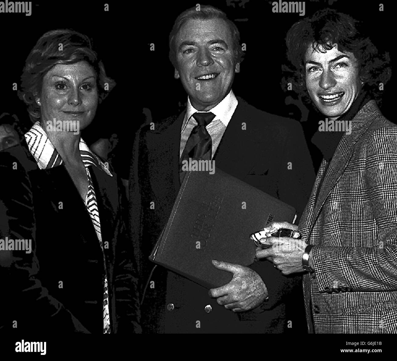 Tv presenter angela rippon Black and White Stock Photos & Images - Alamy