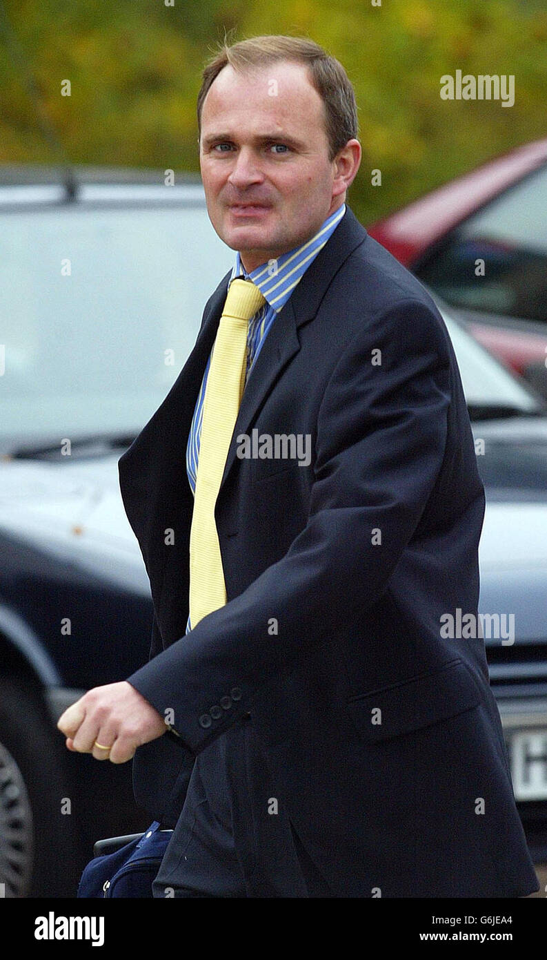 Former army major charles ingram arrives at bournemouth crown court hi ...