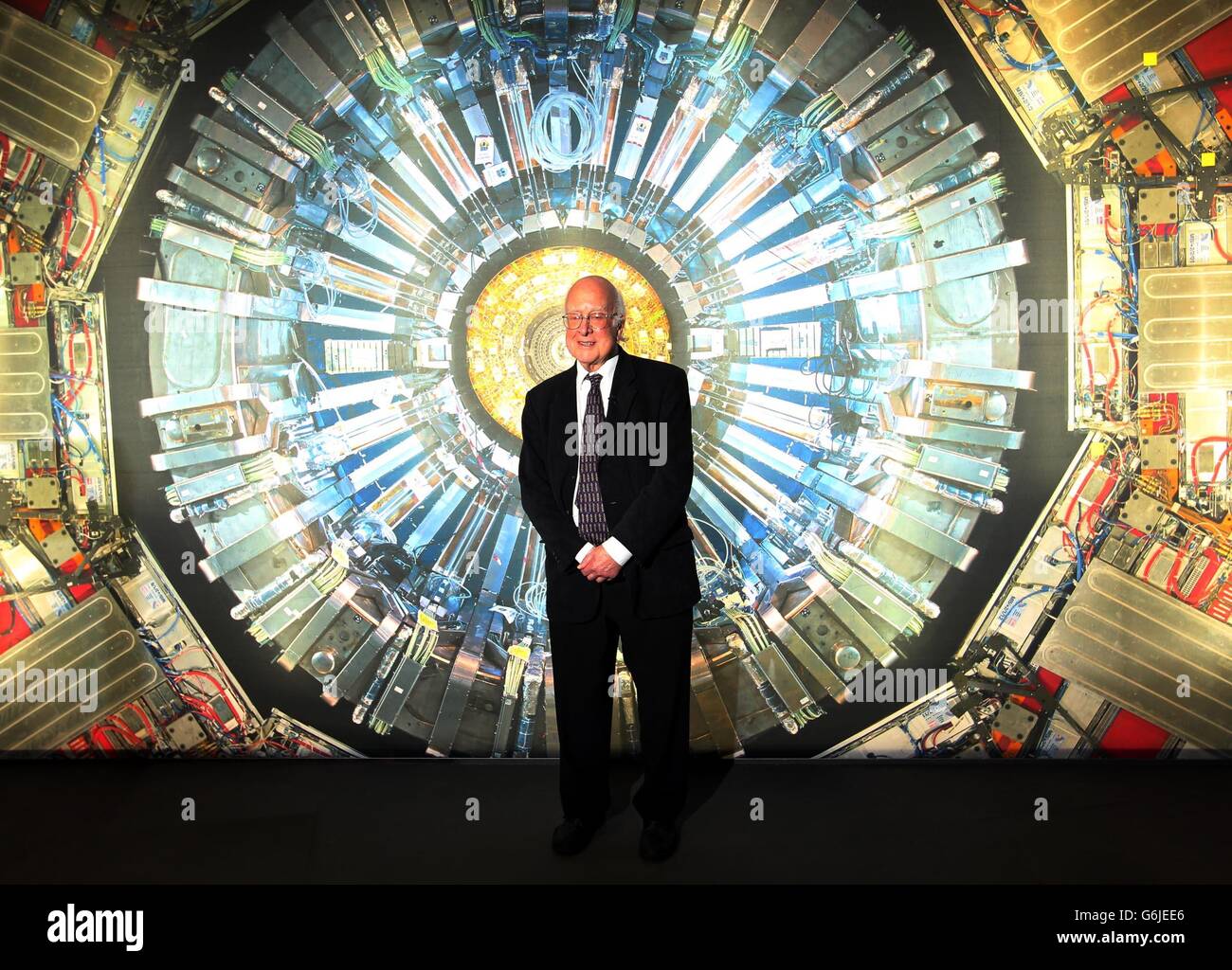 Peter higgs large hadron hi-res stock photography and images - Alamy