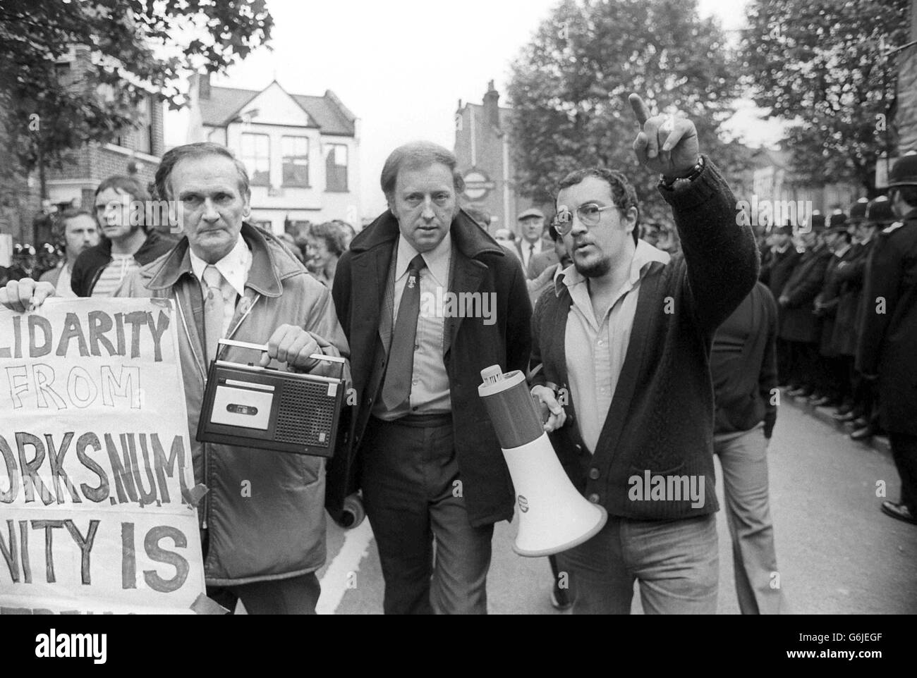 British Politics - Strikes - Grunwick - London - 1977 Stock Photo - Alamy