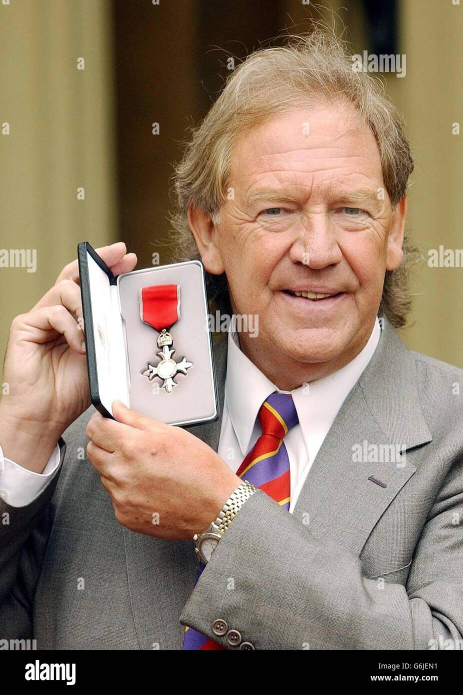 Investiture awards medals david english hi-res stock photography and ...