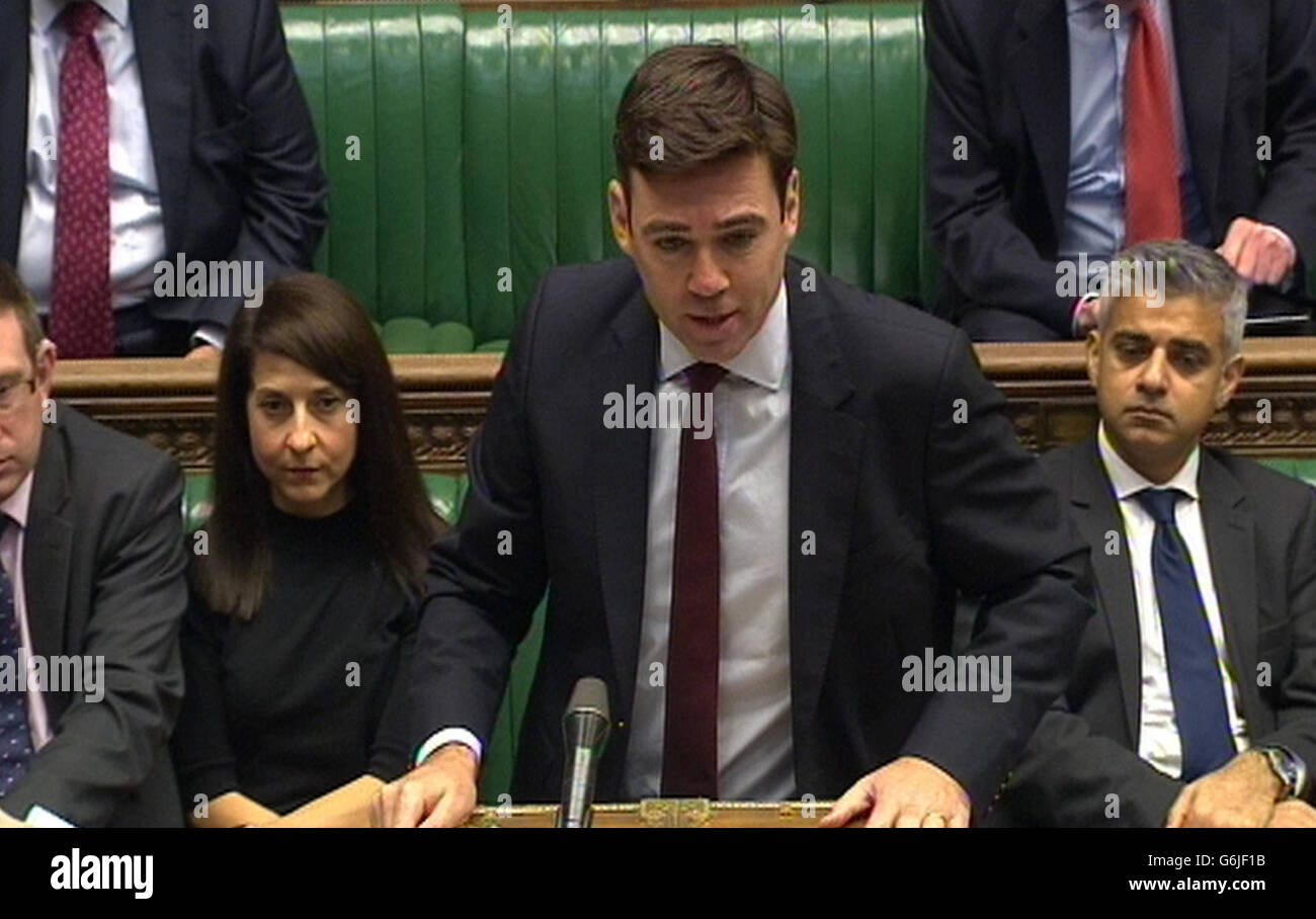 Shadow Health Secretary Andy Burnham responds to Health Secretary ...