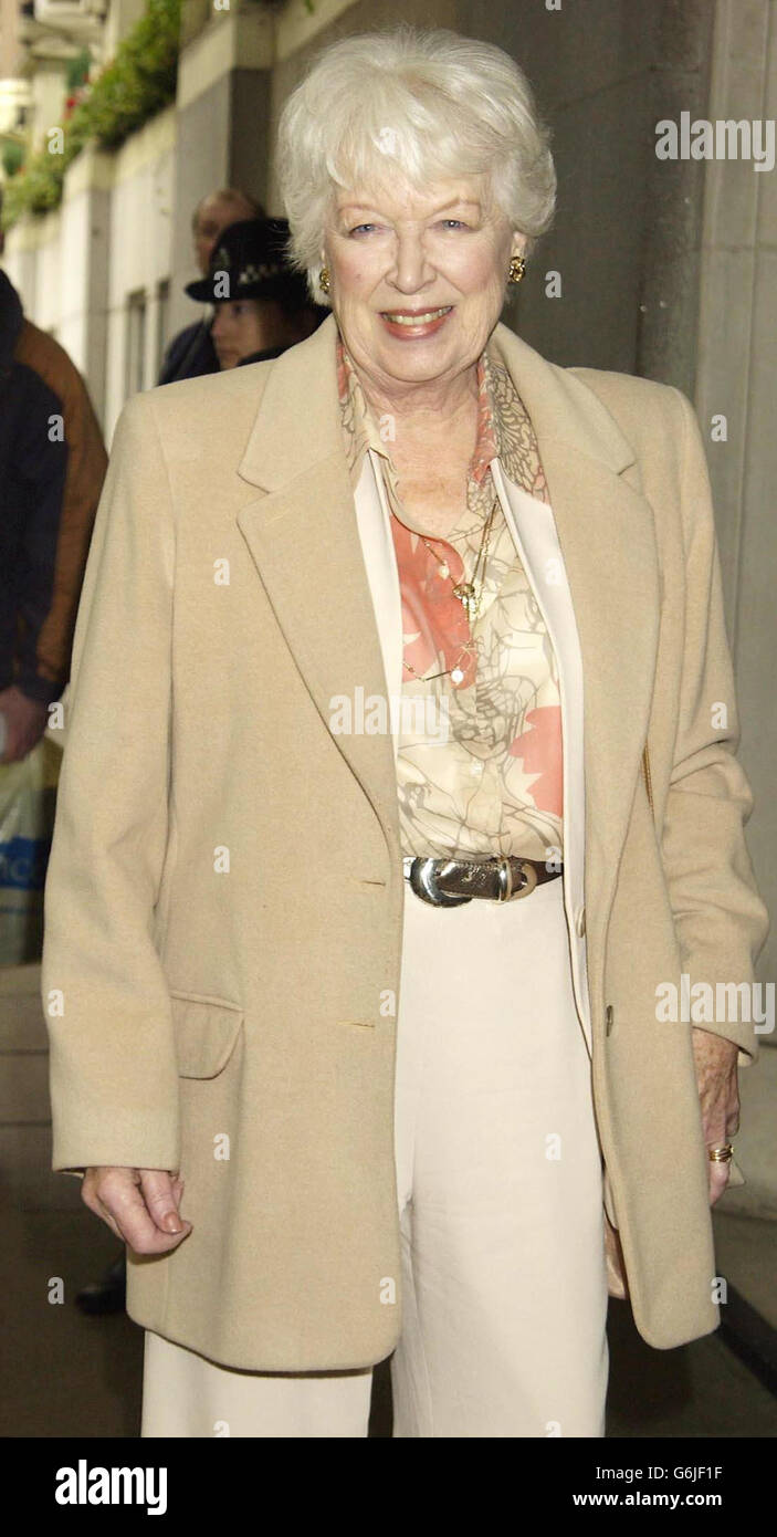 Actress June Whitfield arrives for the annual Variety Club Celebrity ...