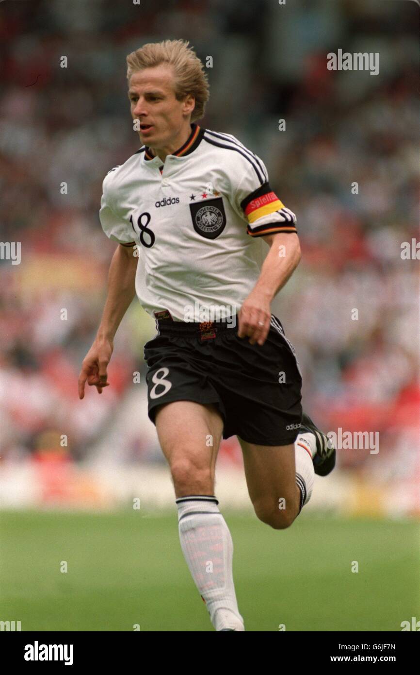 Soccer euro 96 quarter final germany v croatia hi-res stock photography ...