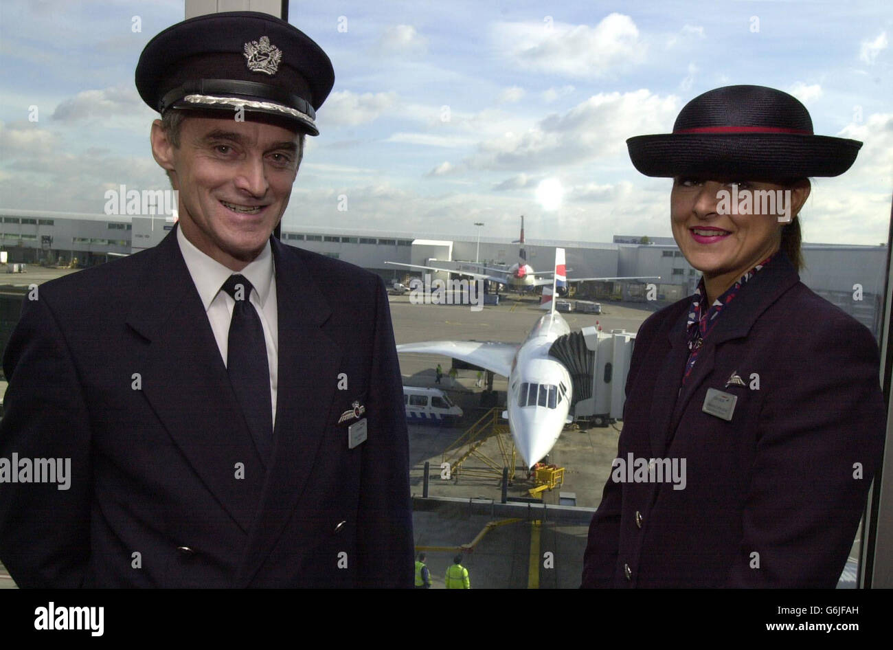 Paul Douglas, pilot of one of the final Concorde's to take off from ...