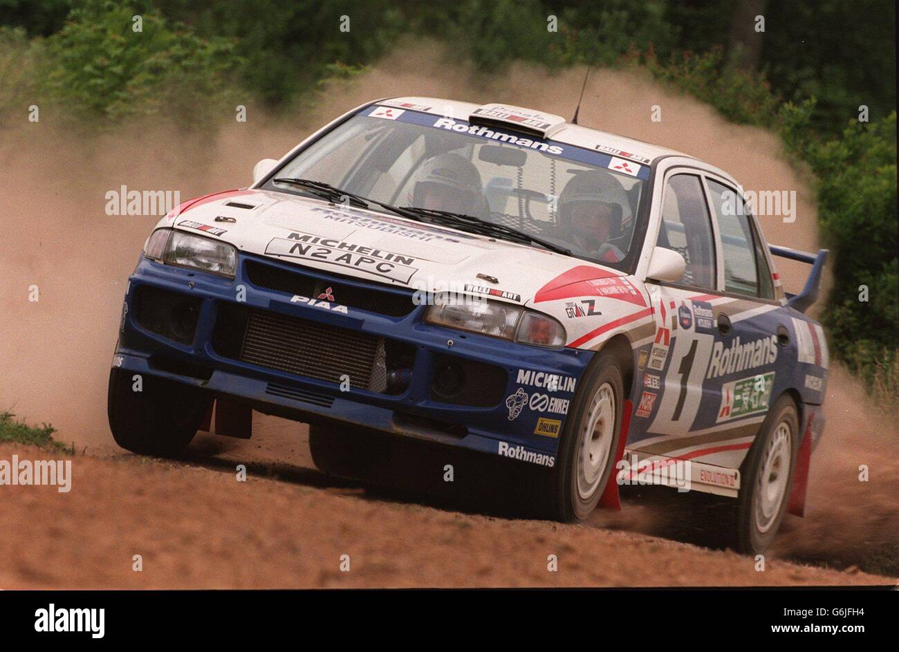 Rothmans Mitsubishi Rally Team High Resolution Stock Photography and ...