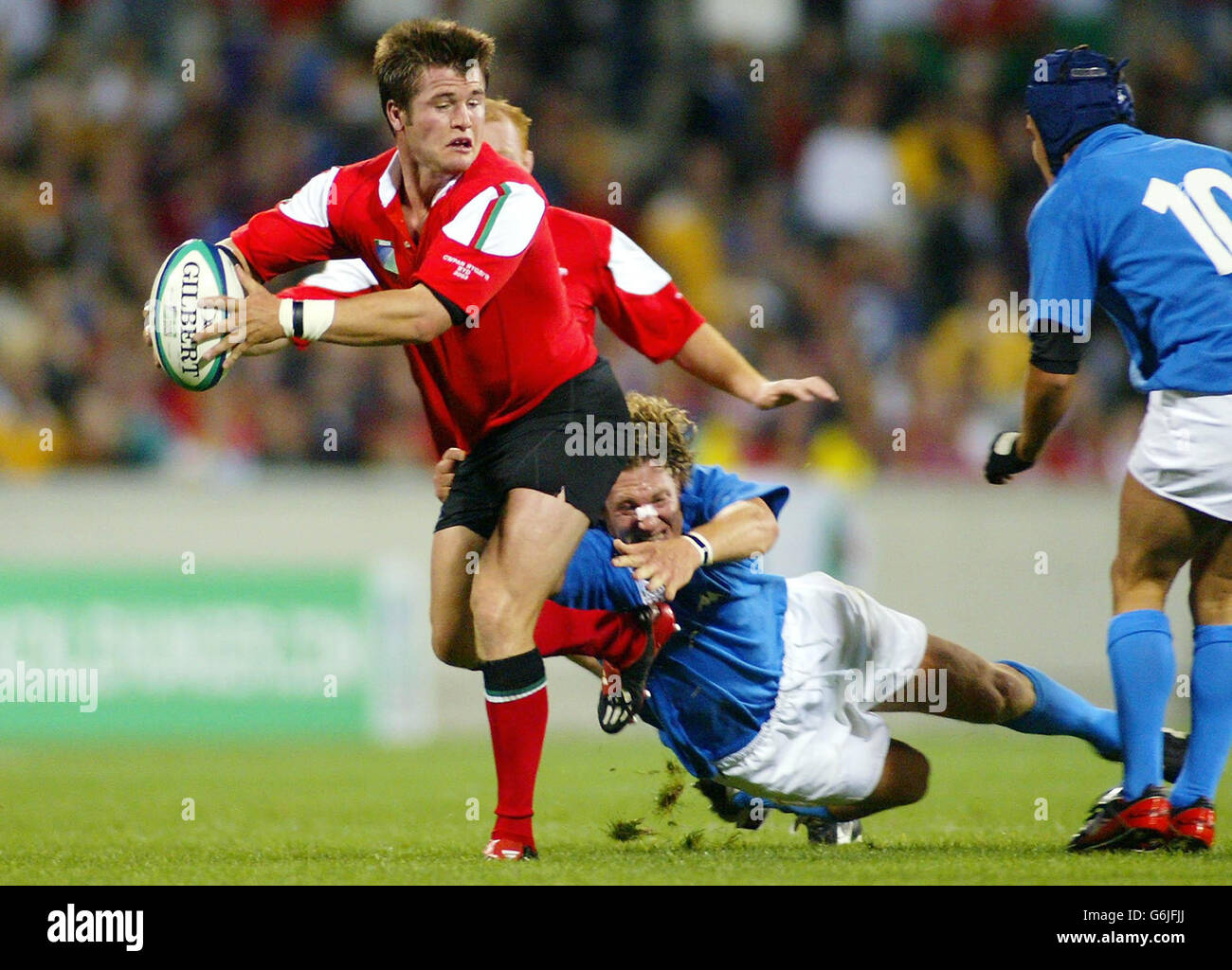 Sport rugby union rwc2003 ceri sweeney aaron persico hi-res stock ...