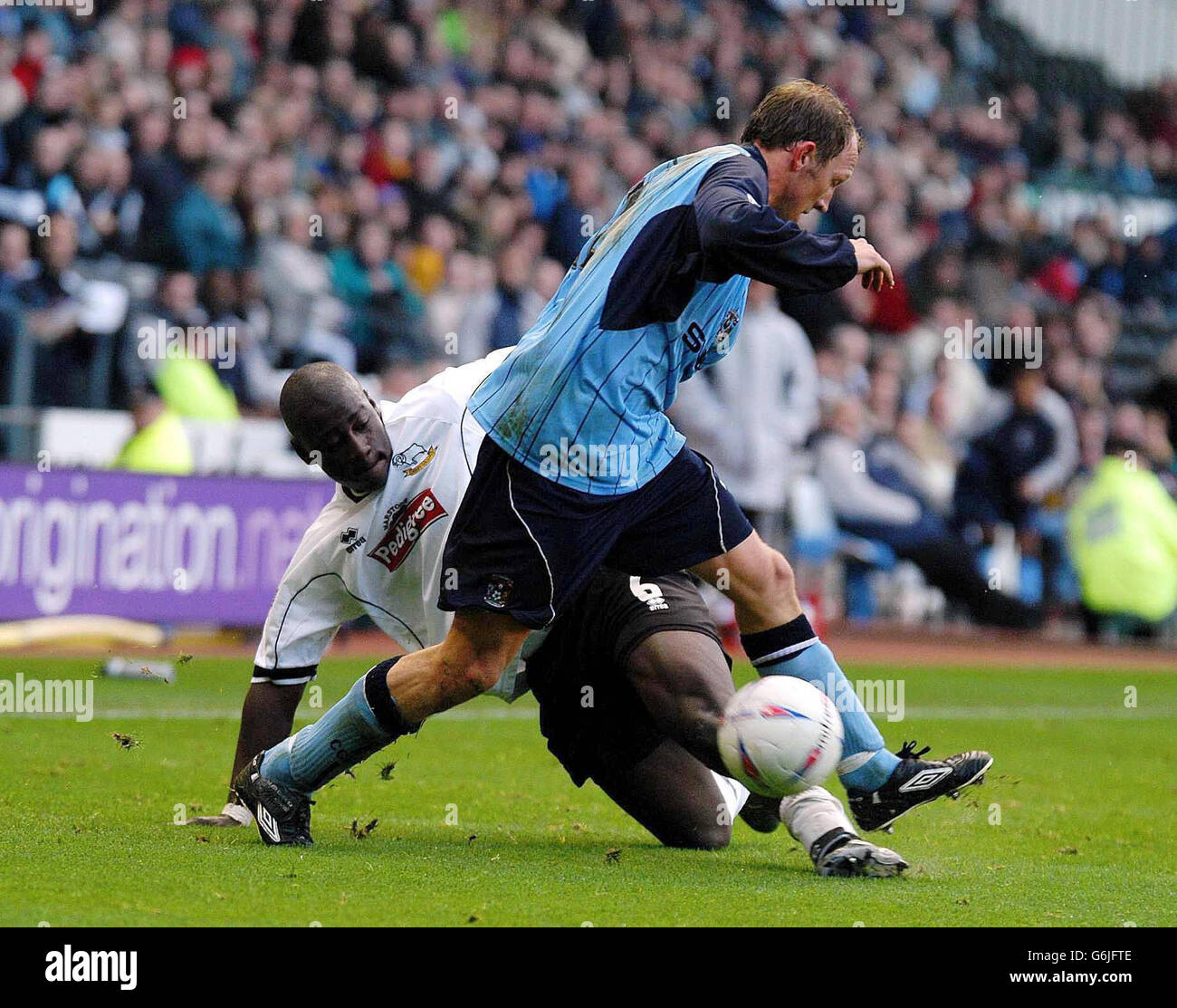 Derby county won match 3 1 hi-res stock photography and images - Alamy