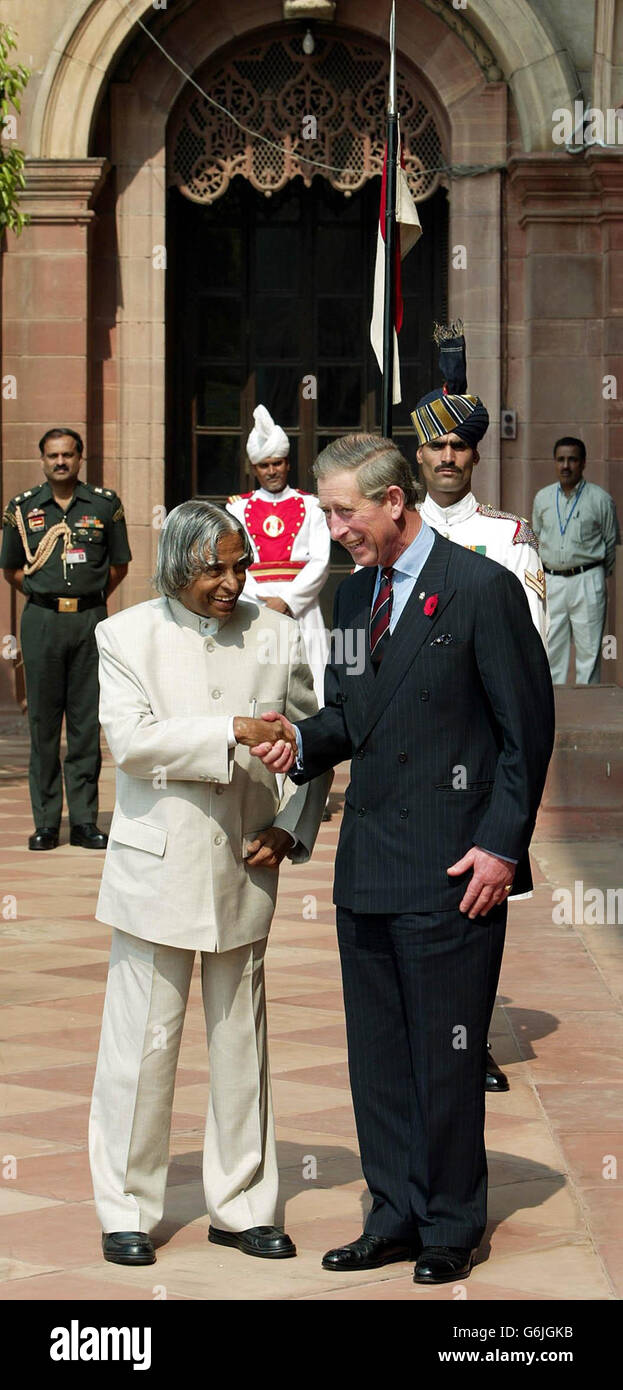 ROYAL India Visit Stock Photo - Alamy