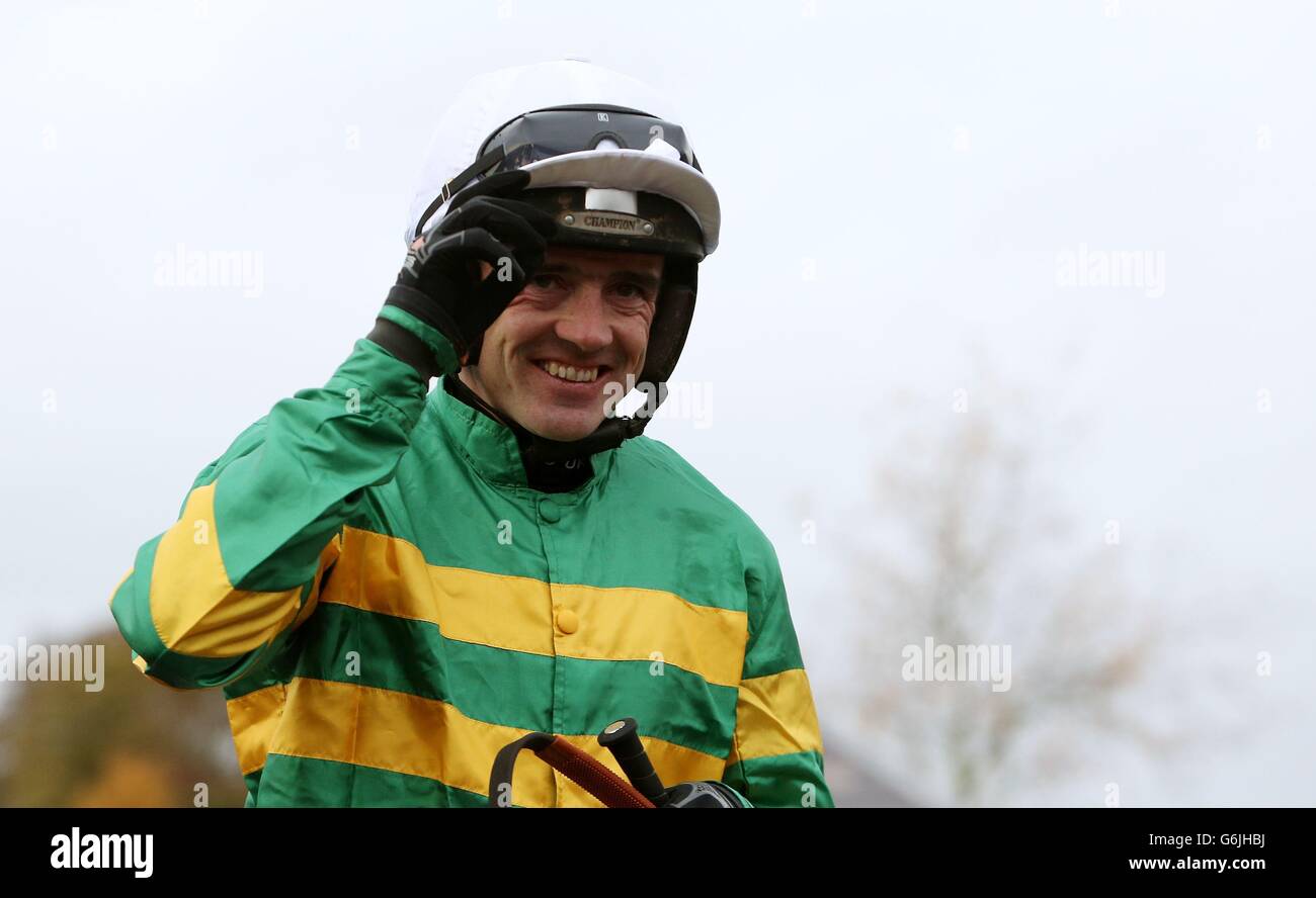 Ruby Walsh enters the parade ring after riding City Slicker for his ...