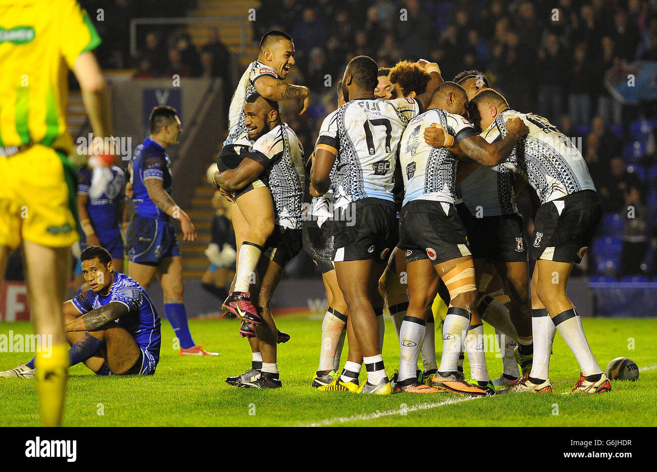 Rugby League - World Cup 2013 - Quarter Final - Samoa v Fiji ...