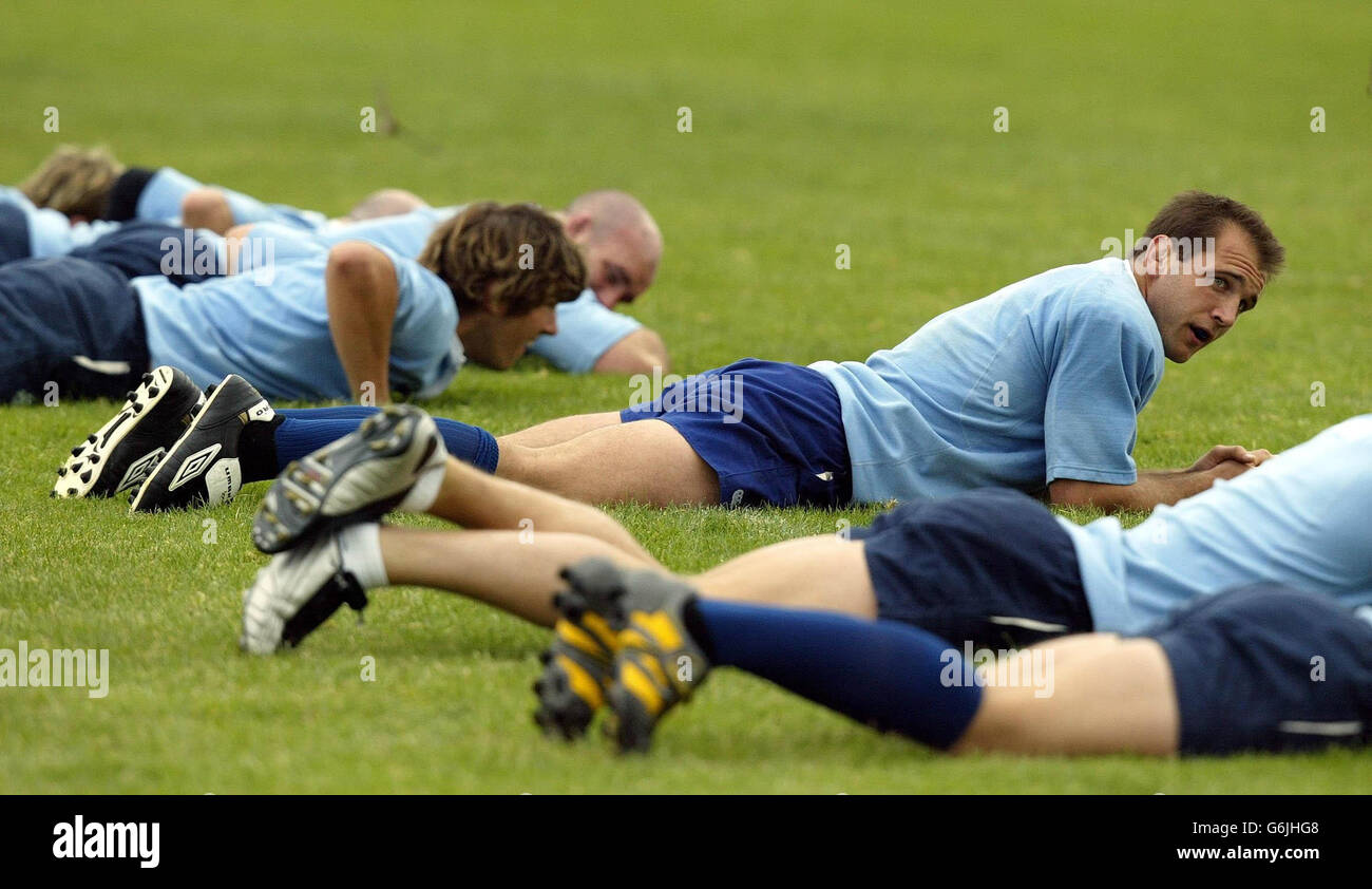WORLDCUP Ireland Training Stock Photo - Alamy
